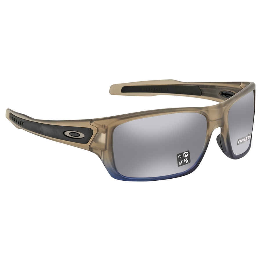 Oakley Turbine Navy Mist Rectangular Men's Sunglasses 0OO9263 926352 63 ...