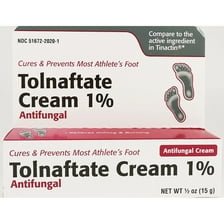 Clotrimazole 1% Topical AntiFungal Cream, Generic Ringworm Treatment, 1 ...