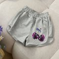 Angala Kids Shorts Cherry Print Shorts Elastic Waist Summer Cute Soft ...