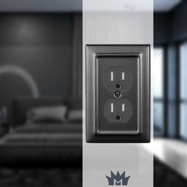 Monarch Abode 19152 Double Switch Architectural Toggle Aluminum ...