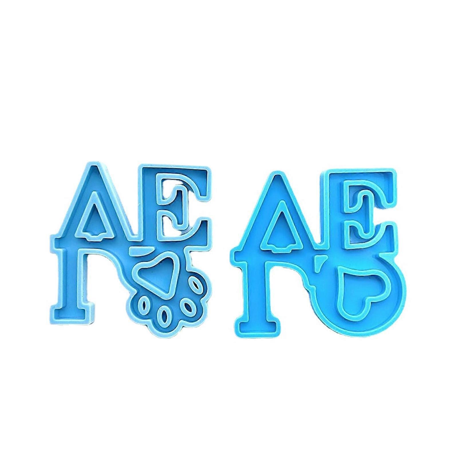 Molde para llavero con forma de pata de perro con forma de corazón ...