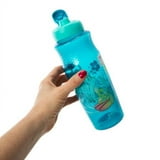 Zak! Stitch Water Bottle 30oz - Blue Bottle W/Blue Cap - Walmart.com