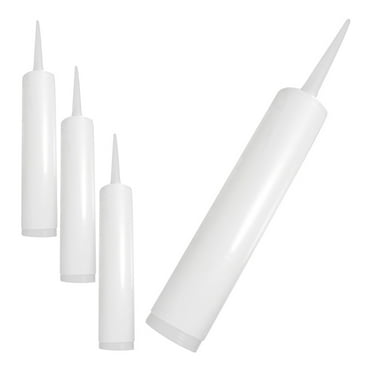 8 Pack Reusable Empty Caulking Tubes - 11-Ounce Sealant Applicator for ...