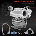 A-Premium Complete Turbo Turbocharger Kit, with Wastegate Actuator ...