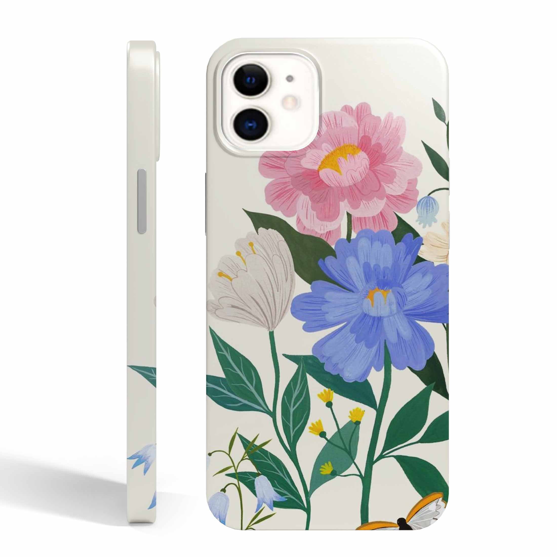 Tobelint Cute Flower Case for iPhone 12,Aesthetic Colourful Floral ...