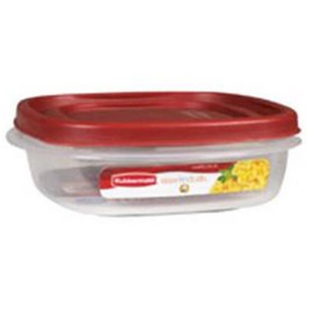 Rubbermaid 3 Cup Square Food Container - Walmart.com
