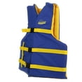 Seachoice Level 70 Life Jacket, Adjustable Boat Vest, Blue/Yellow, XL ...