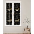 Black Gold Graduation Cap Window Privacy Film Graduates Celebration ...