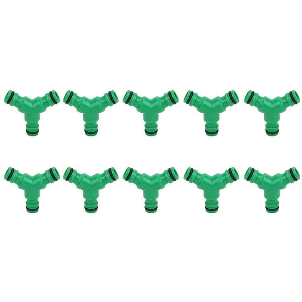 Hose Connector, 3 Way Coupling Water Hose Fitting Y Connector Adapter ...