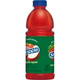 Snapple Apple Juice Drink, 32 fl oz Bottle, Crisp Flavor of Red Ripe ...