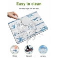 Blue Sea Star Soft Diatomaceous Earth Mat, Summer Beach Fish Shell Sea ...