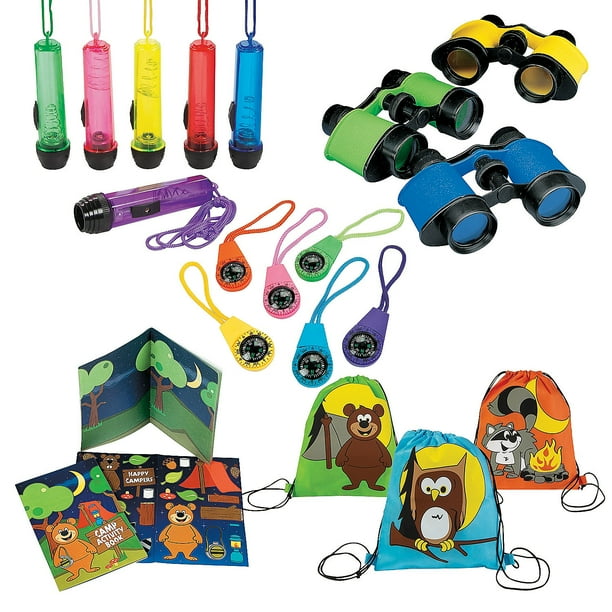 Backyard Camping Boredom Buster Kit, Toys, Birthday, Party Favors, 60 ...