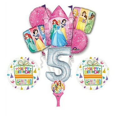 the ULTIMATE 14pc Disney Princess BIRTHDAY PARTY Balloons Decorations ...