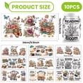 1 Set DIY Heat Transfer Paper for UV Sublimation Cup Book 110x240mm 10 ...