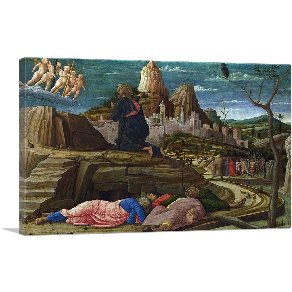 ARTCANVAS The Agony In The Garden 1455 Canvas Art Print by Andrea ...
