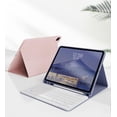 Yellow+Black Rainbow Backlit Keyboard Case with Mouse for iPad Mini 6 ...
