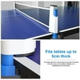 Portable Retractable Adjustable Table Tennis Ping Pong Net Rack ...