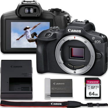 Canon EOS R100 Mirrorless Camera (Body Only) 4K Video Recording with 2 ...