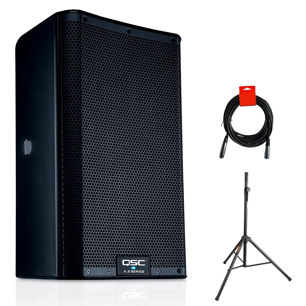 QSC K8.2 Two-Way 8" 2000W Powered Portable PA Speaker with DSP ...