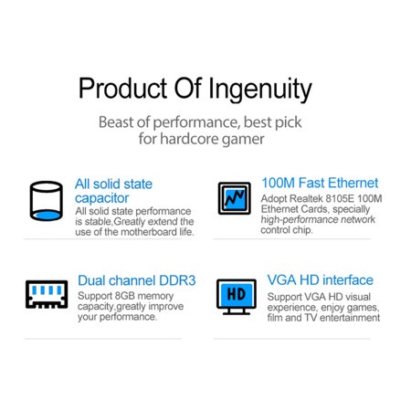 G41 Computer Motherboard M-ATX DDR3 with Integrated Graphy Dual Channel ...