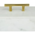 DecMode White Marble Decorative Box with Gold Handle, 3 Count - Walmart.com