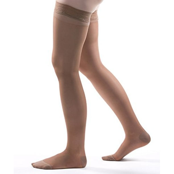 Allegro 15-20 mmHg Essential 4 Sheer Compression Hose - Comfortable ...