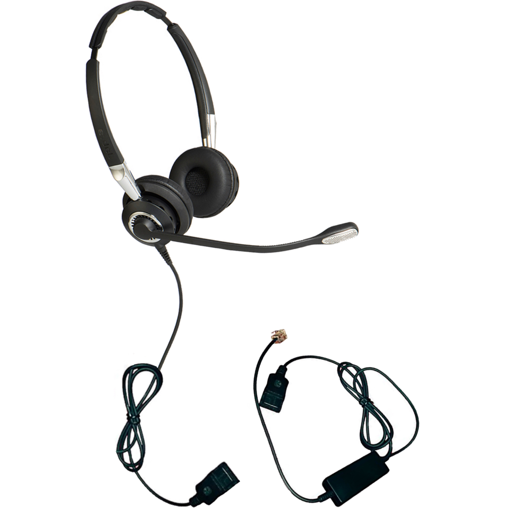 Jabra BIZ 2475-II Duo Ultra Noise Canceling with smart cord | For ...