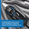 Rowenta Focus Excel Steam Iron for Clothes, Stainless Steel Soleplate ...