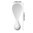 Tumbler Rice Spoon • Stand-Up Nonstick Plastic Rice Spatula for Rice ...