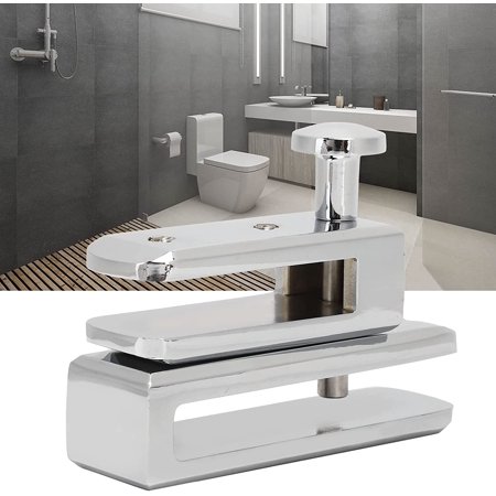 YDJKET Glass door lock 7-hole glass door lock Zinc alloy adjustable ...