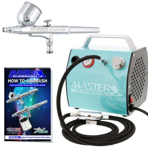Master Airbrush Performance Dual-Action Airbrush Kit with Master Air ...