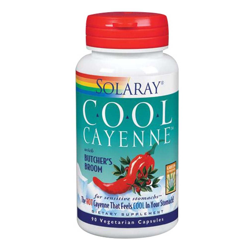 Suplemento Solaray Cool Cayenne 90 cápsulas | Walmart en línea