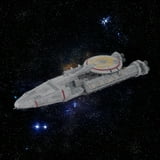 Eaglemoss Battlestar Galactica Loki Ship Replica | Authentic Design ...