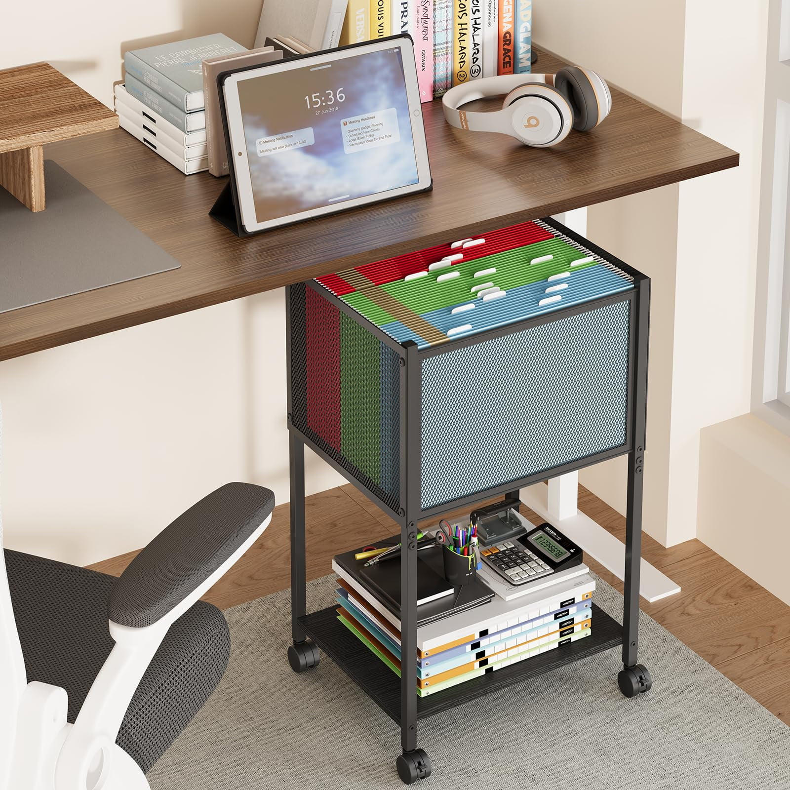 Click here for Jczshr Letter/Legal Rolling File Cart With Wheels... prices