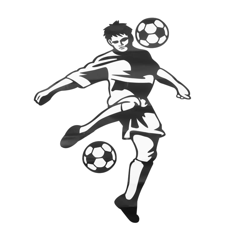 Simple Football Player Vector Art