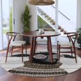 Black Sheep 7FT Round Area Rugs for Living Room Glasses Brown Sweater ...