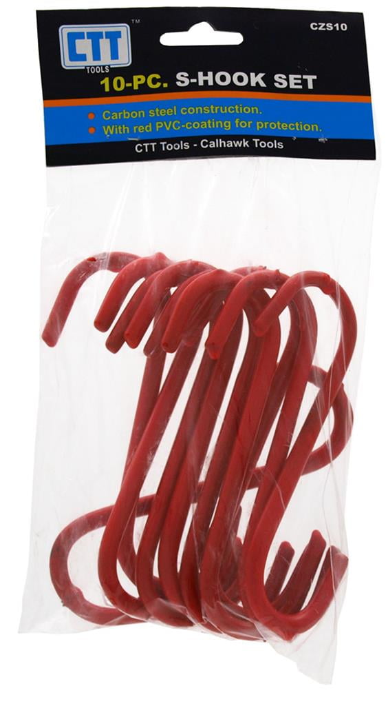 "Cal Hawk Tools 10-pc. S-Hook Set" - Walmart.com