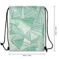 13.8×16.5in Bundle Pocket Knapsack Open Pull Rope Design Large Capacity ...