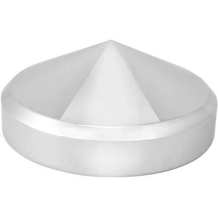 GG Grand General 20038 8 Inches I.D. Chrome Rear Cone Hub Cap with 1-1/ ...
