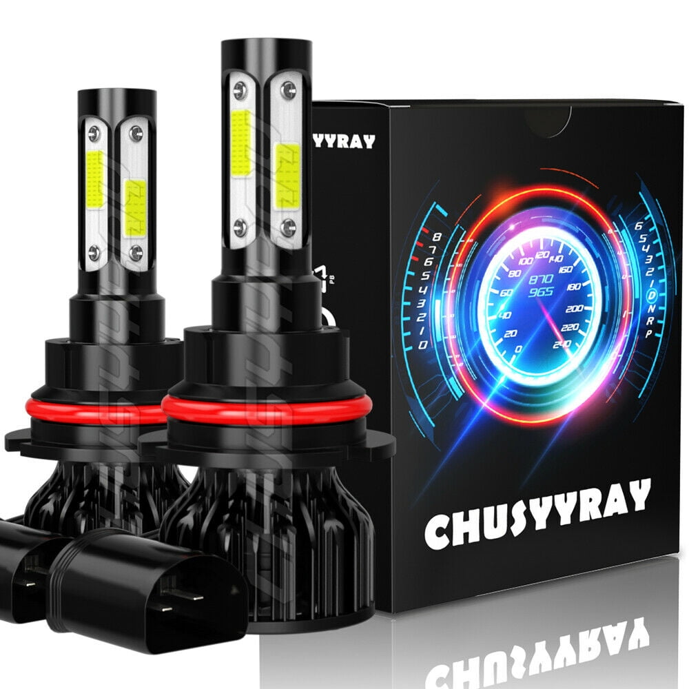 For Chevy Cobalt 2005-2010 LED Headlight Kit 9007 6000K White Bulbs Hi ...