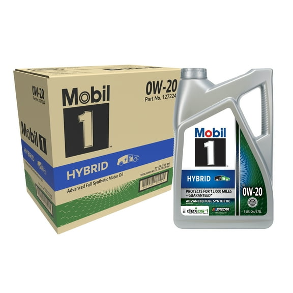 Mobil 1 Synthetic Motor Oil, Supercar 0W-40, Full Synthetic, 1 Qt, Case ...