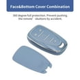 OFFCURVE Key Fob Cover with key ring,Key Fob Case for Chevrolet Smart ...