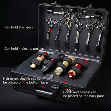 Fetcoi, Barber Case Barber Carrying Case, Stylist Tool Box Professional ...