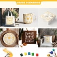 2 Sheets Queen BEE Silkscreen Stencil European Style Painting Stencils ...