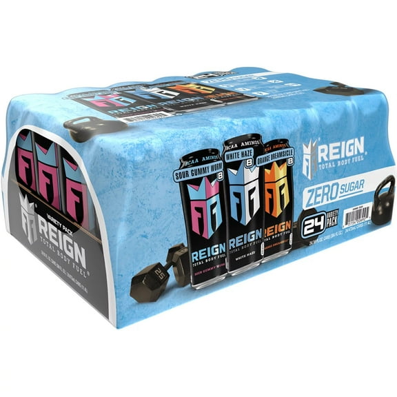 Reign Total Body Fuel, Storm Variety Pack, Energy Drink, 12 fl oz Cans ...