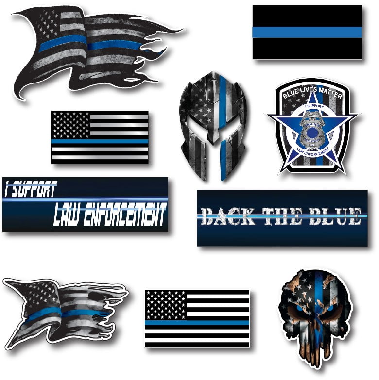 Law Enforcement Decals And Stickers