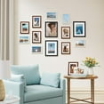 EISRUNGF- 15 Pack Picture Frames Collage Wall Decor, Multi Sizes ...