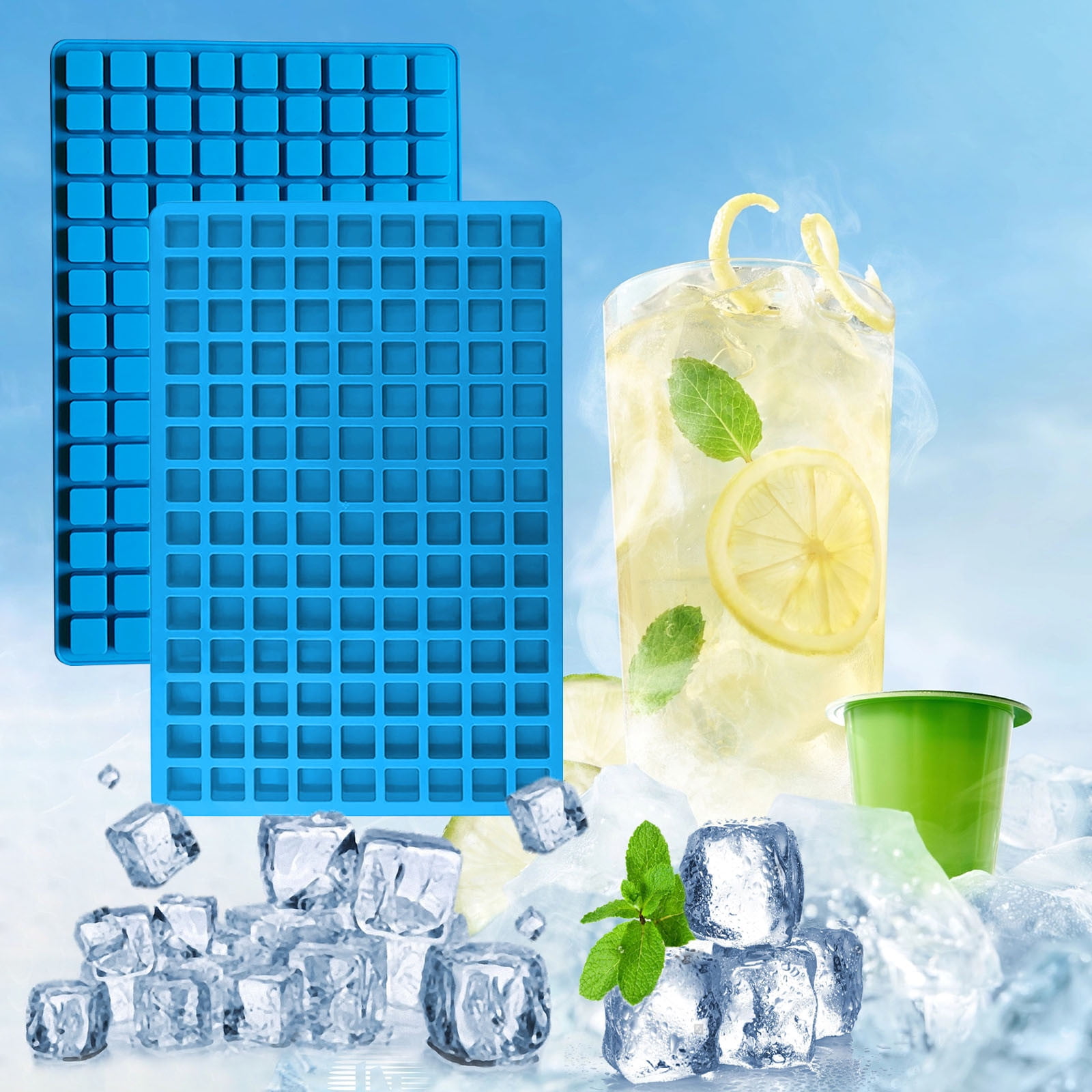 Click here for Eqwljwe Square Silicone Candy Molds 126 Cavity Non... prices