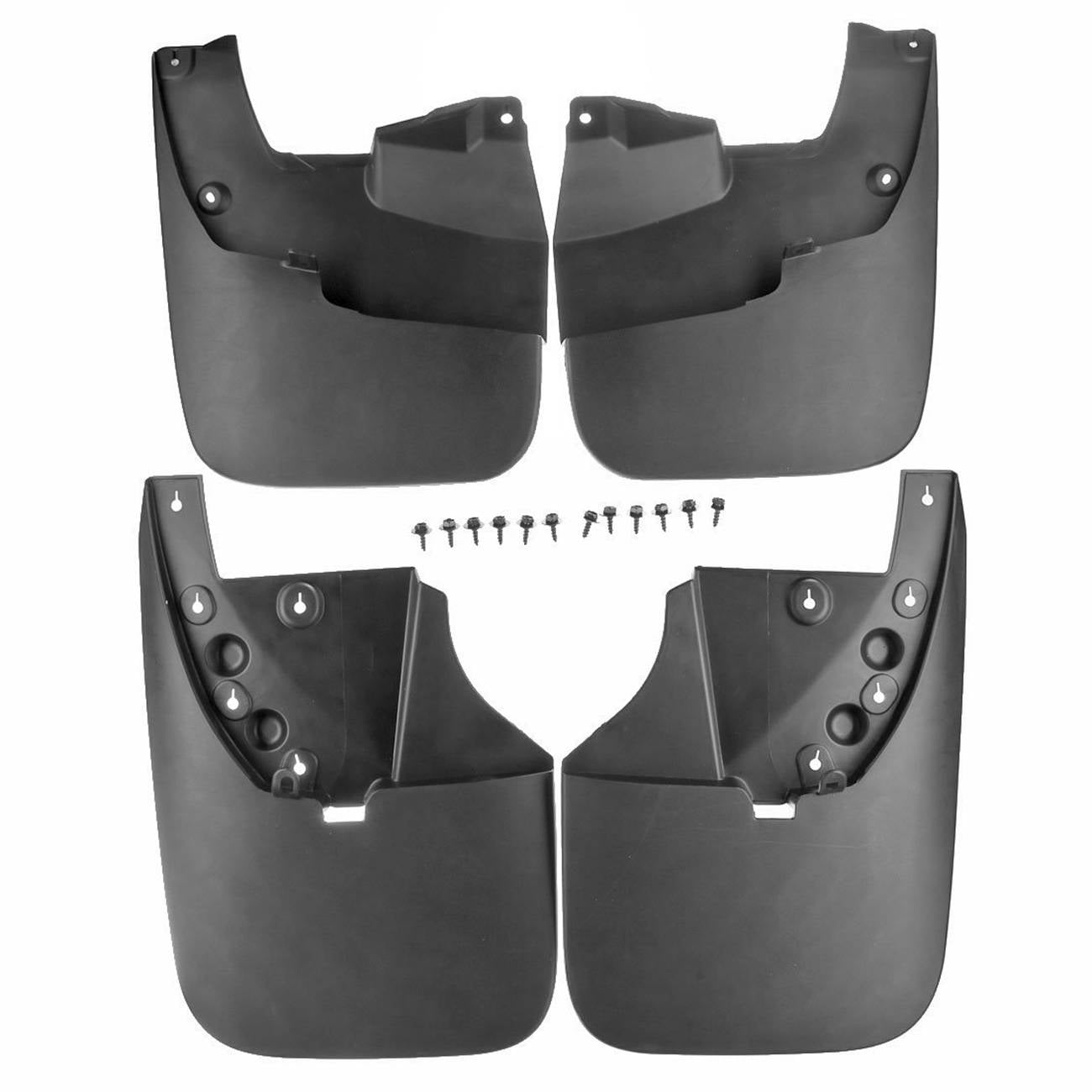 AUTOPA 76621-0C040 Front & Rear Mud Flaps Splash Guard Kit for Toyota ...