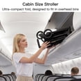 Gromast Travel Stroller for Airplane, Ultra Compact & Lightweight ...